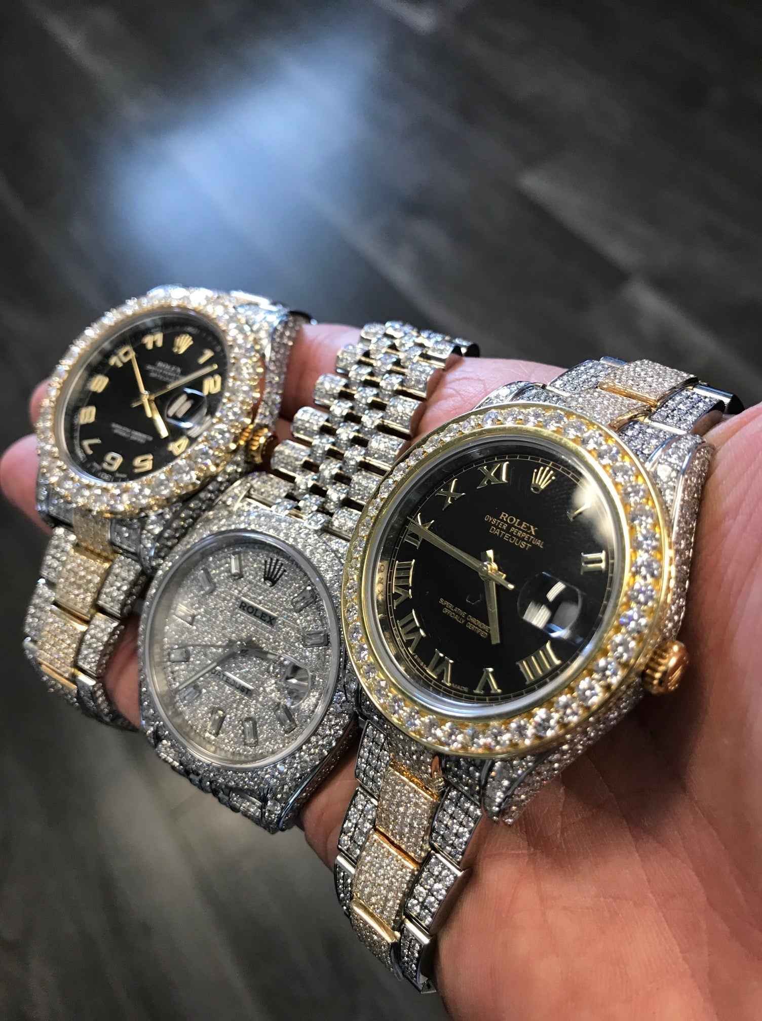 Custom Diamond Watches for Men