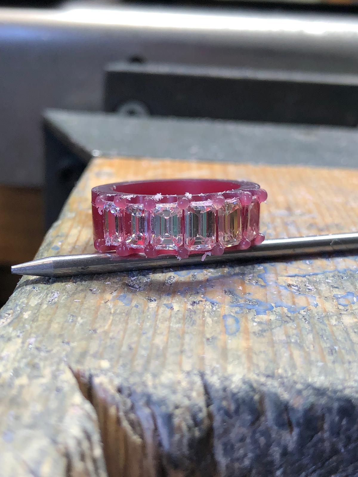 How to Create a Custom Diamond Ring - Design, Process